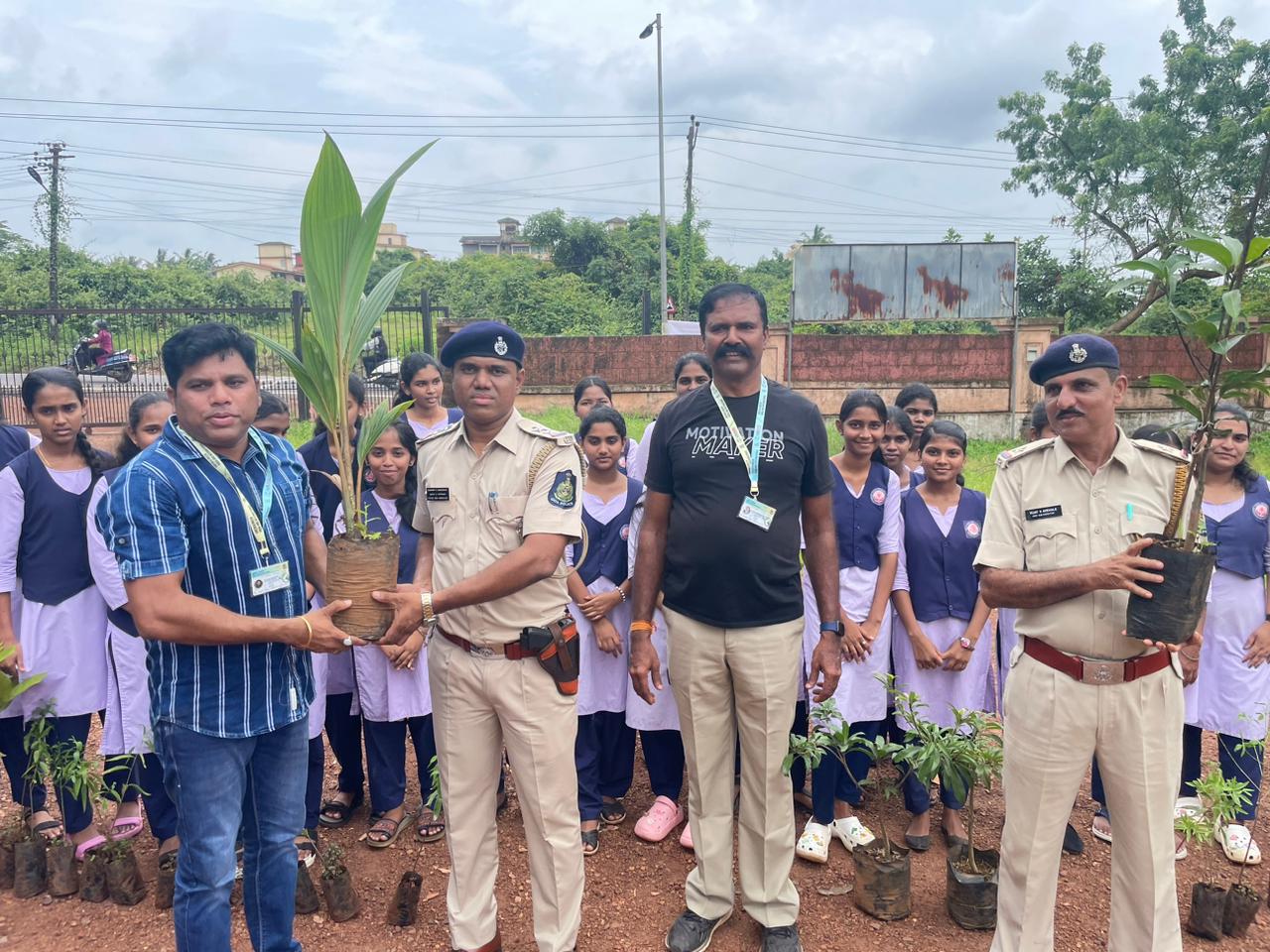 Tree Plantation Campaign In Goa – Green and Green India and International